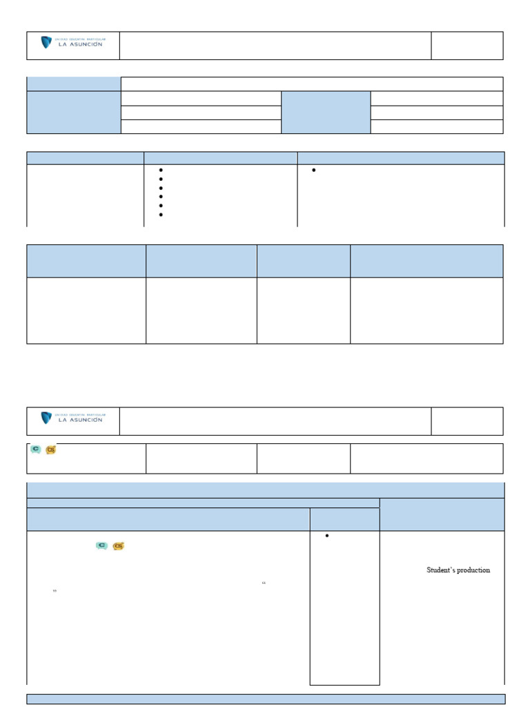 Planificacion Microcurricular | PDF | English As A Second Or Foreign Language | Learning
