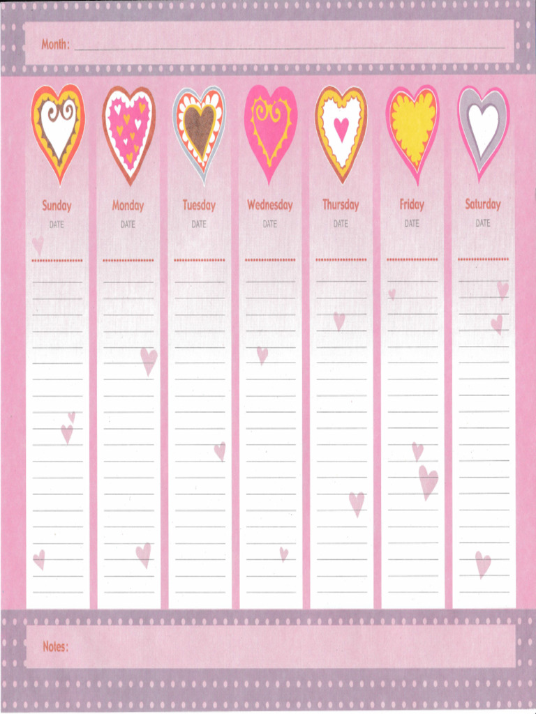 DeskCalendarFREEPrintableWeeklyDesktopCalendarforAnyYear 1 | PDF