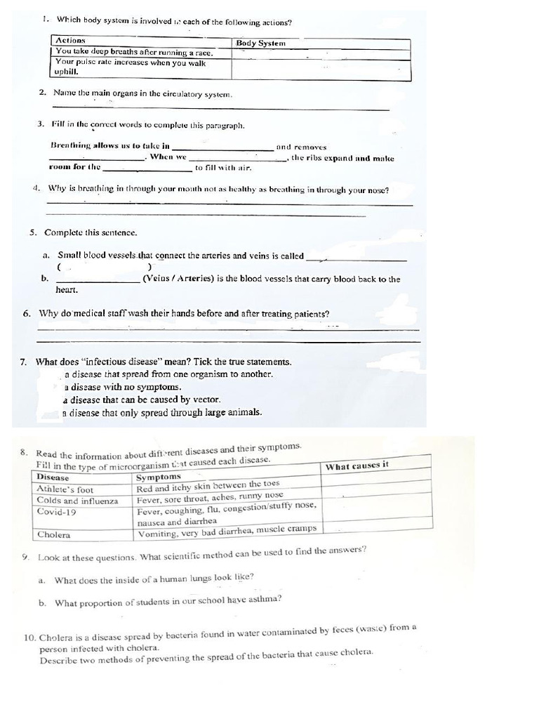 G6 Science Unit 1 | PDF