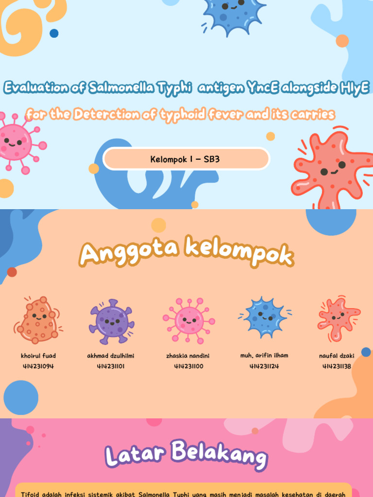 PJBL Imunoserologi - Kelompok 1 - SB3 PDF | PDF
