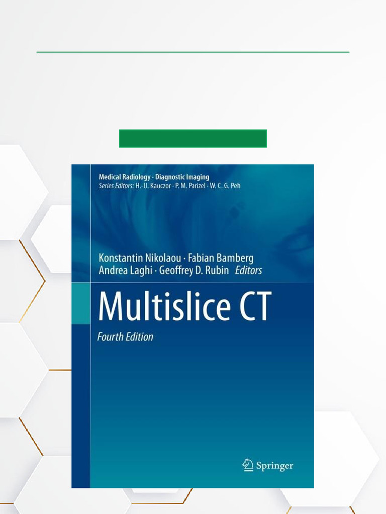 Multislice CT, 4th Edition (FULL VERSION DOWNLOAD) | PDF