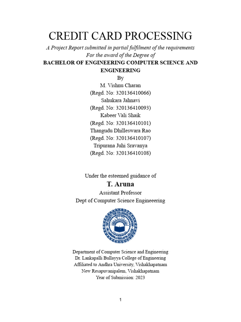 Credit Card Processing 2-2 | PDF | Credit Card | Payment Card Industry ...