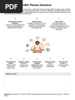 Abc Please DBT Handout PDF | PDF