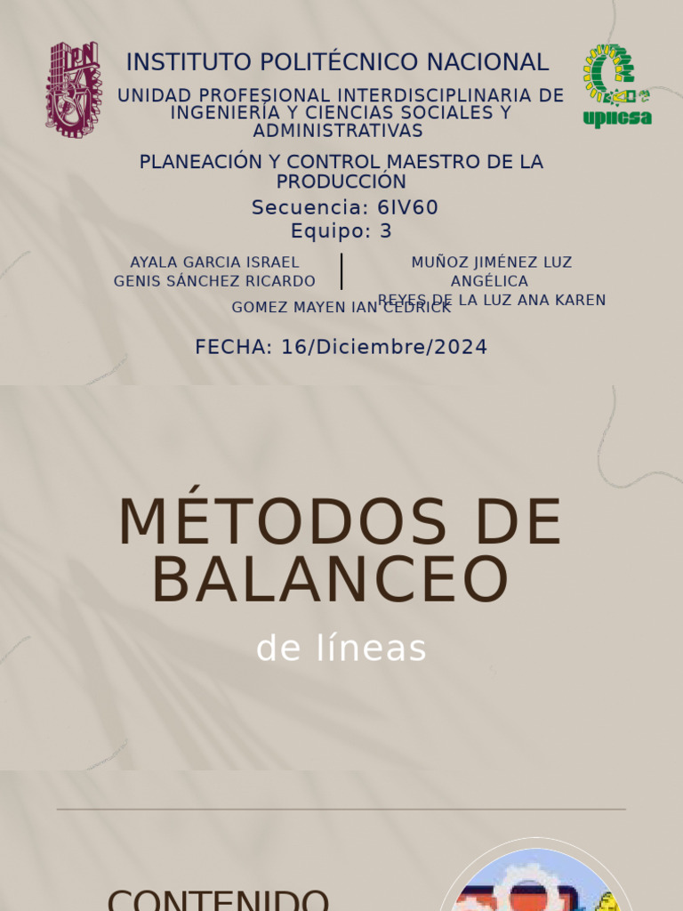 Balanceo de Líneas | PDF | Heurístico