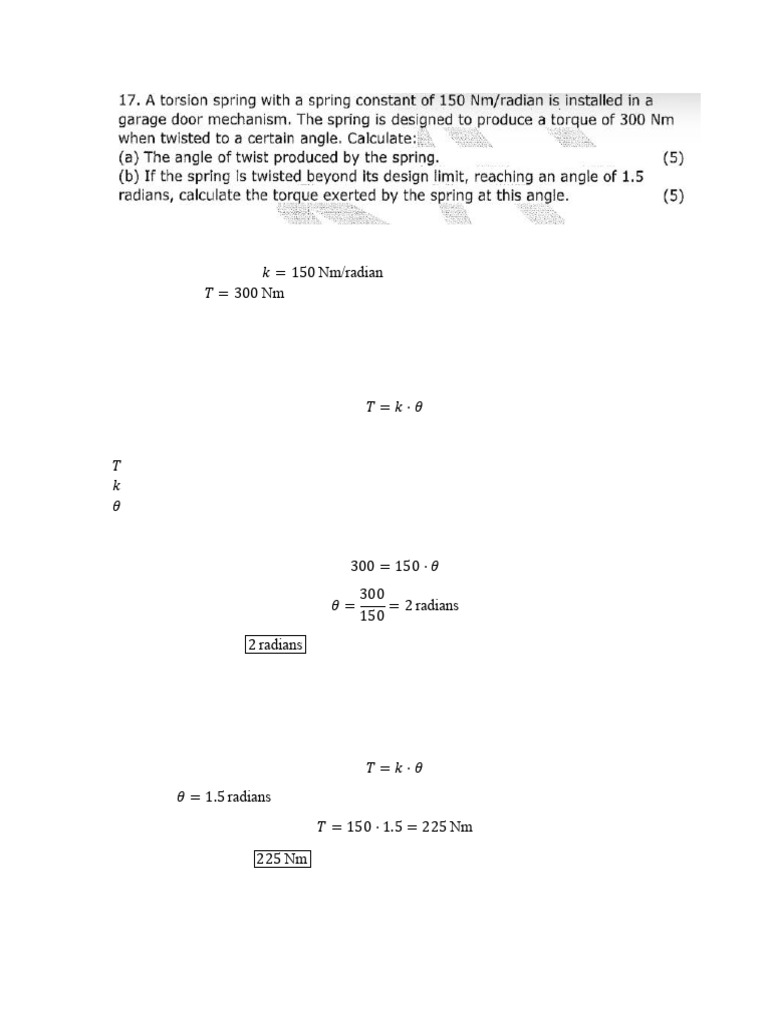 Spring Solution | PDF