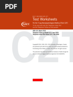 MoCA Administration and Scoring Guide | PDF