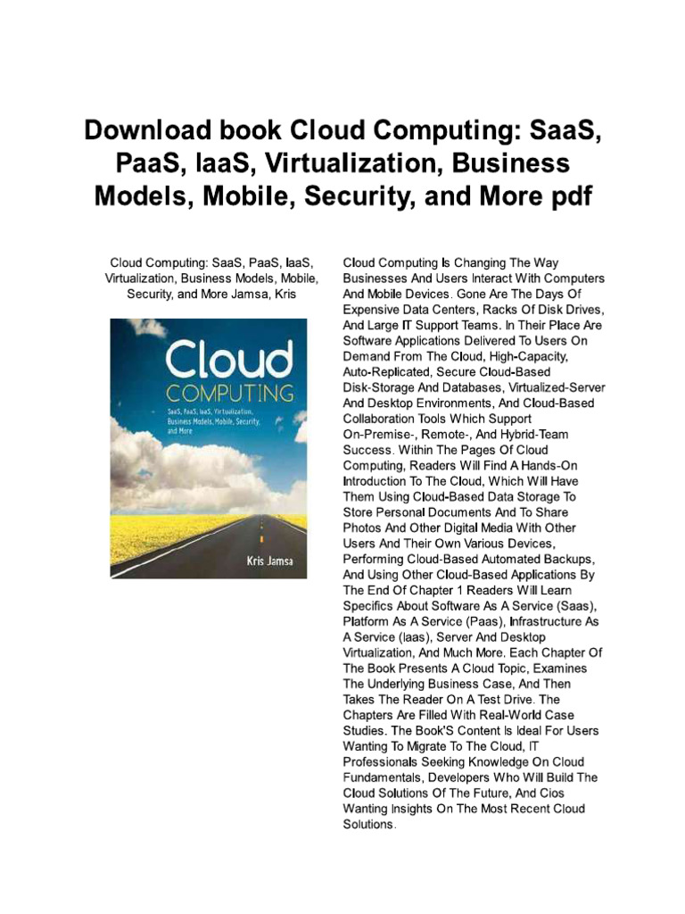 Cloud Computing | PDF