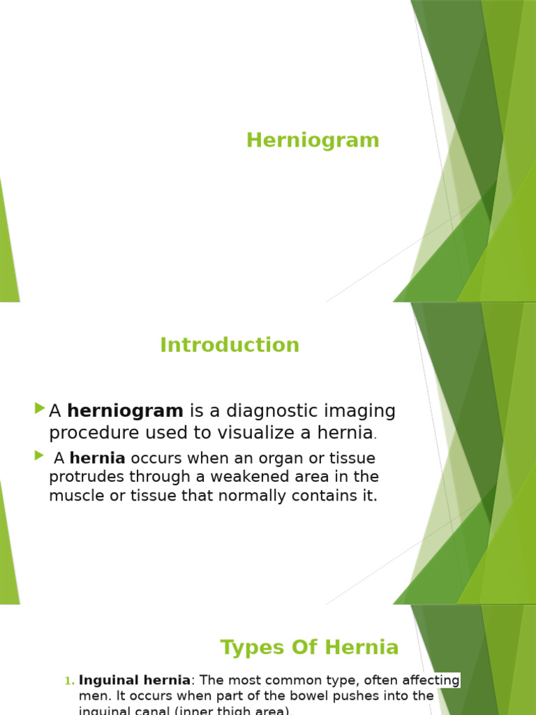 Herniogram | PDF