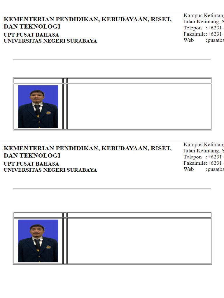 Pengambilan Sertifikat TEP Unesa 2024 | PDF