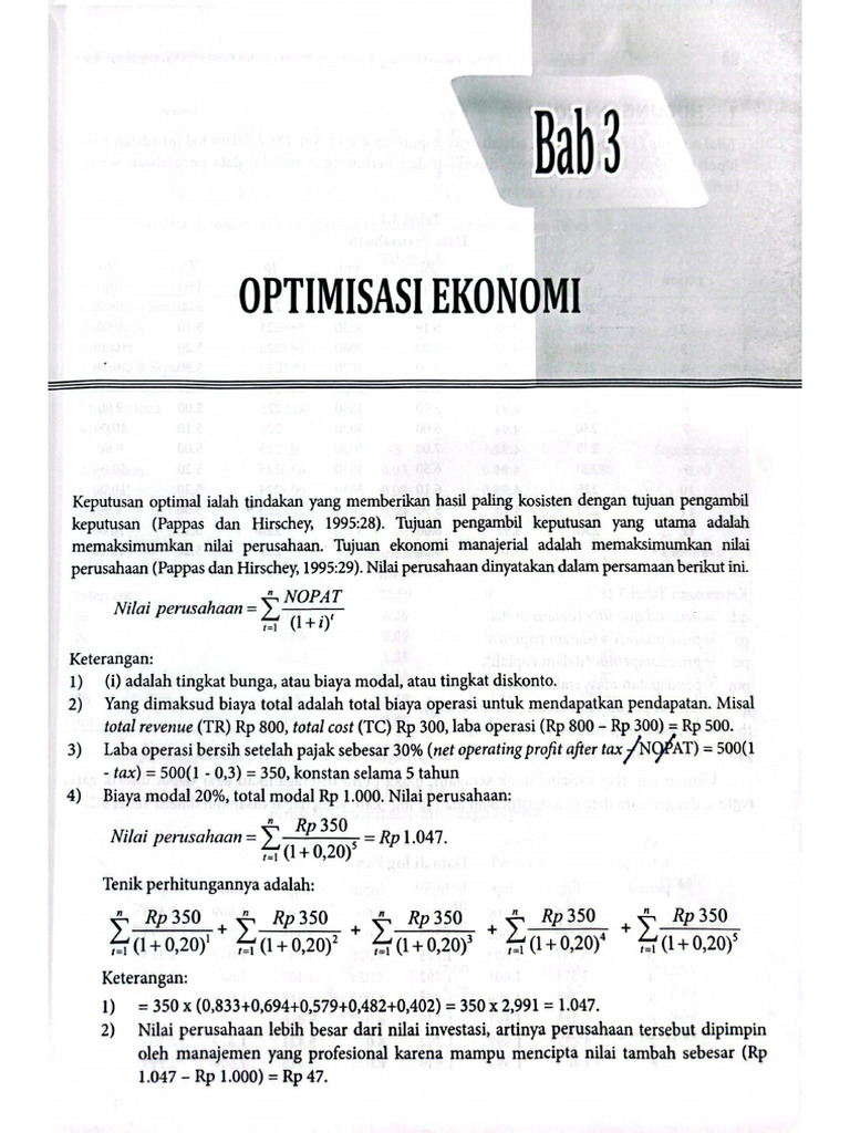 ekonomi manajerial | PDF