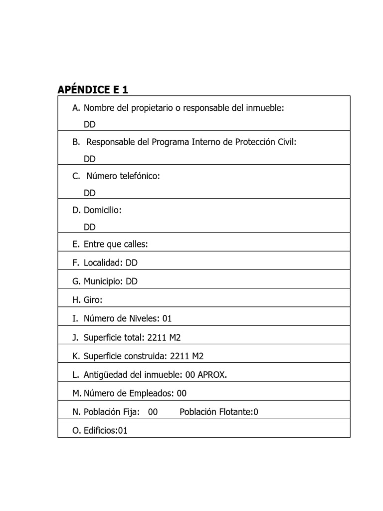 Pepc Apendice Ei | PDF