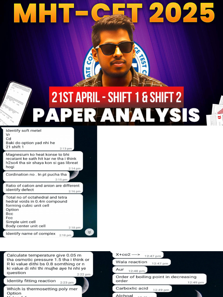 Shift Analysis 21th PCM | PDF