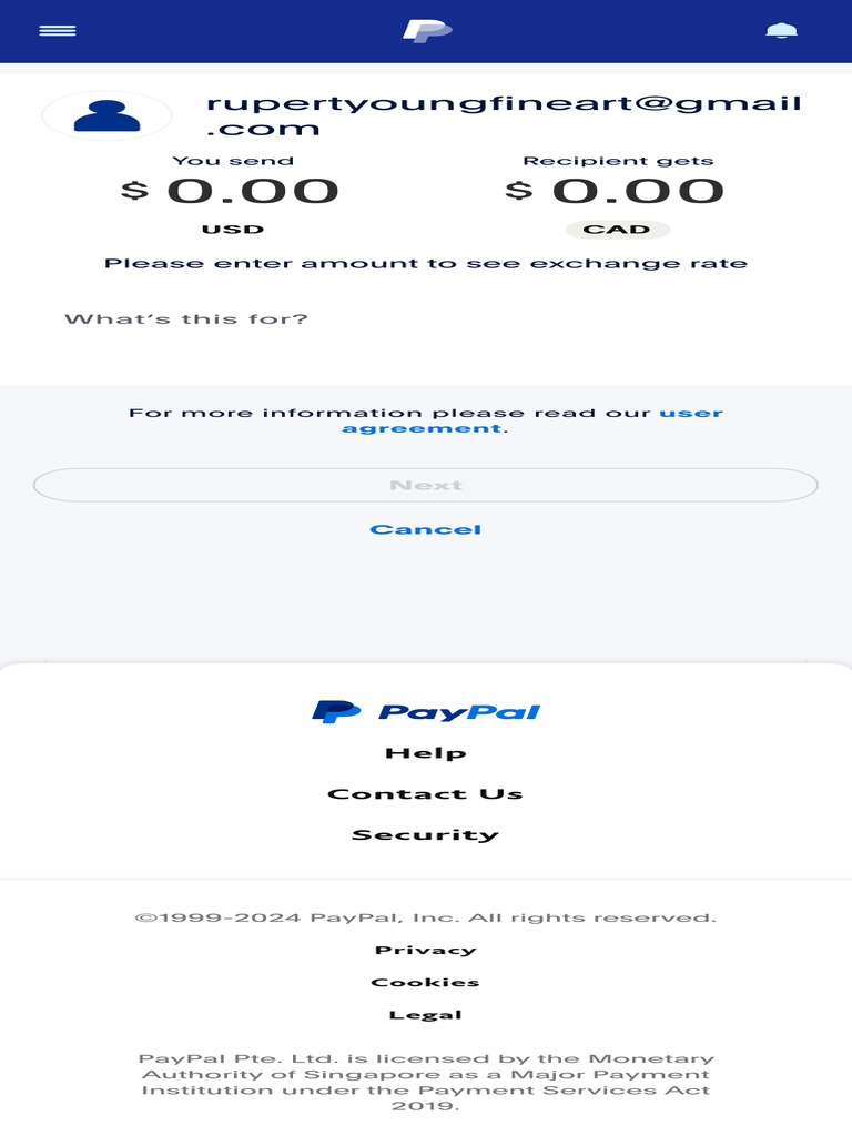 PayPal Make A Payment Preview | PDF