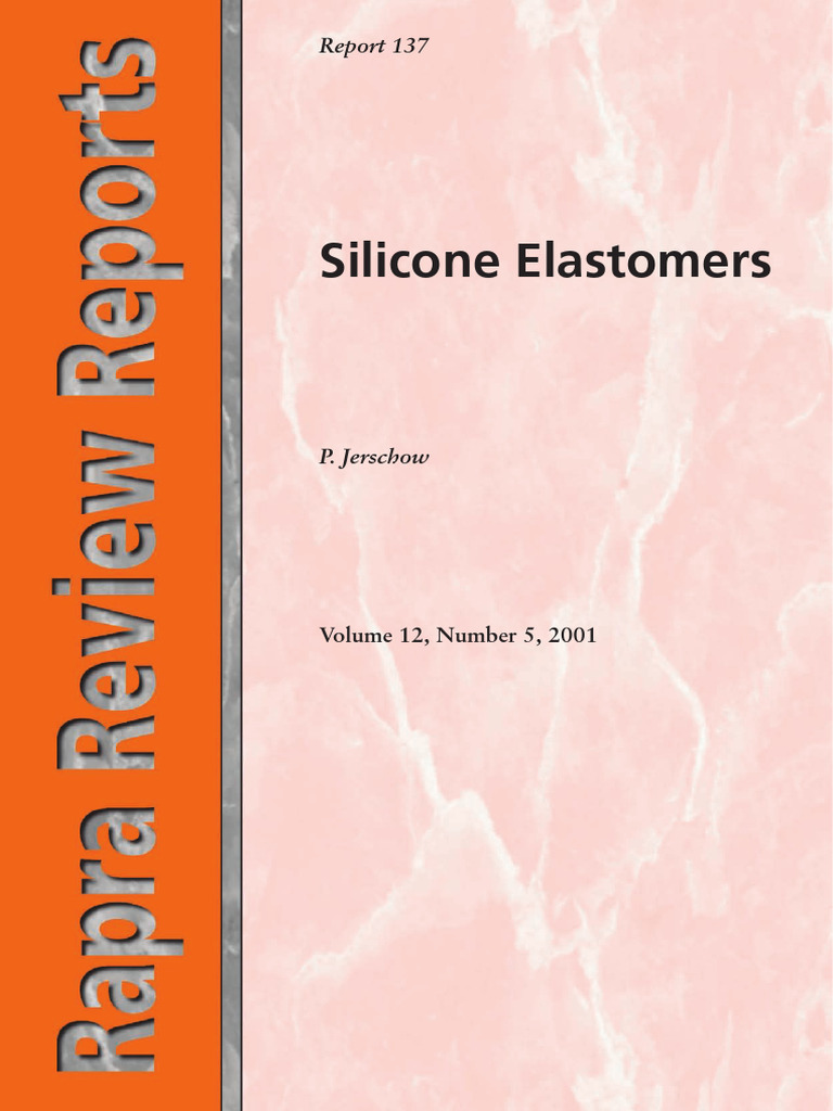 Silicone Elastomers Overview Report | PDF | Silicone | Chemical Substances