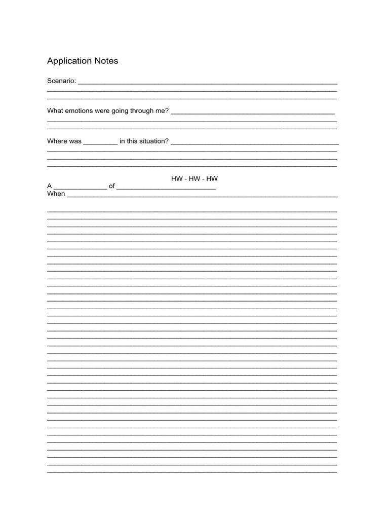 Emotions and Psalms - Application Notes | PDF