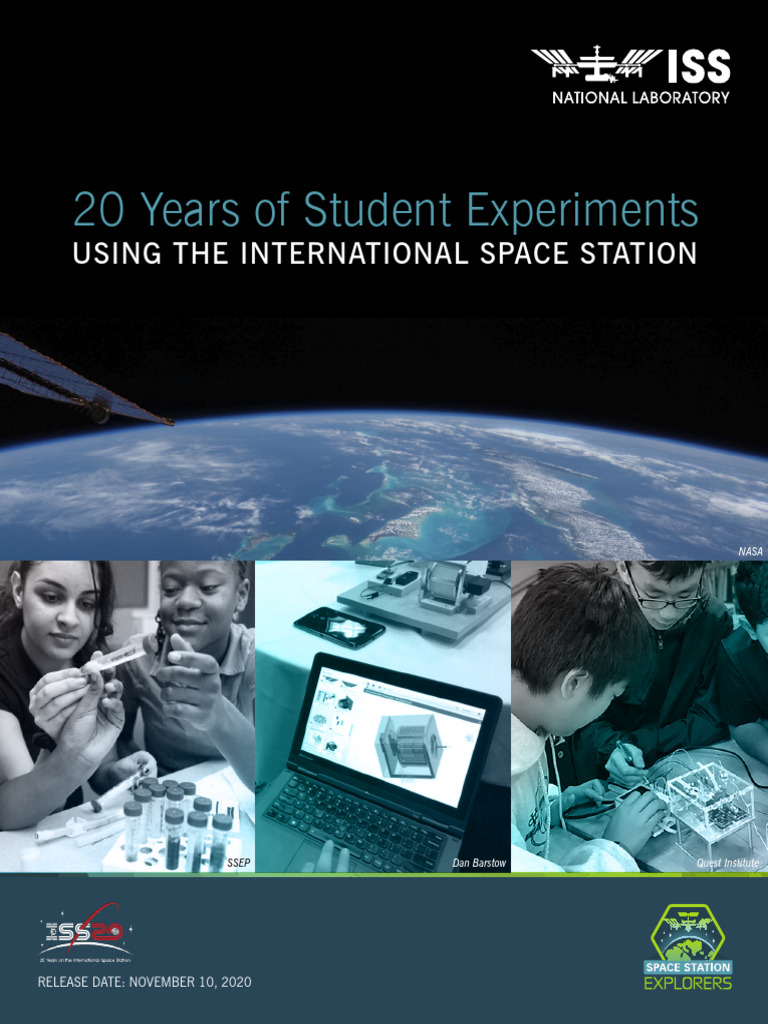 ISS 20 Years of STEM Report | PDF | International Space Station | Nasa
