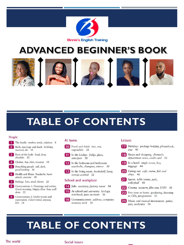 Advanced Beginner 1 | PDF | Vocabulary | English Language