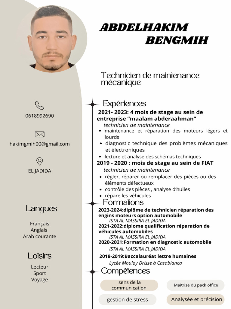 Abdelhakim Bengmih | PDF