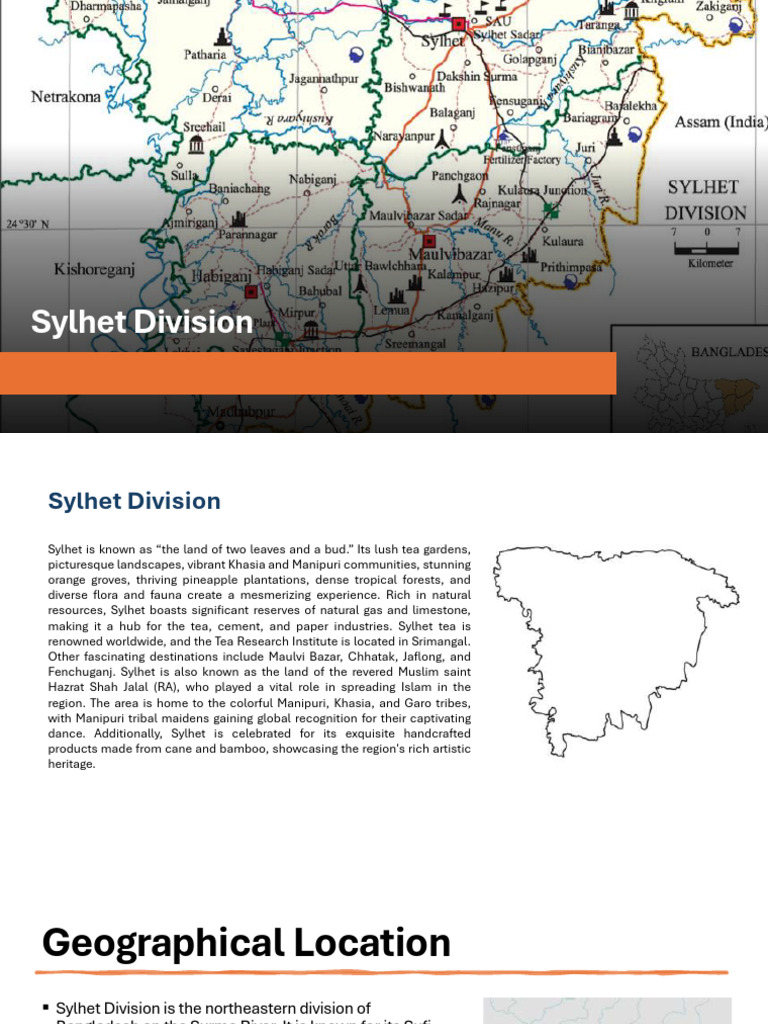 L5Divisions of Bangladesh-Sylhet | PDF