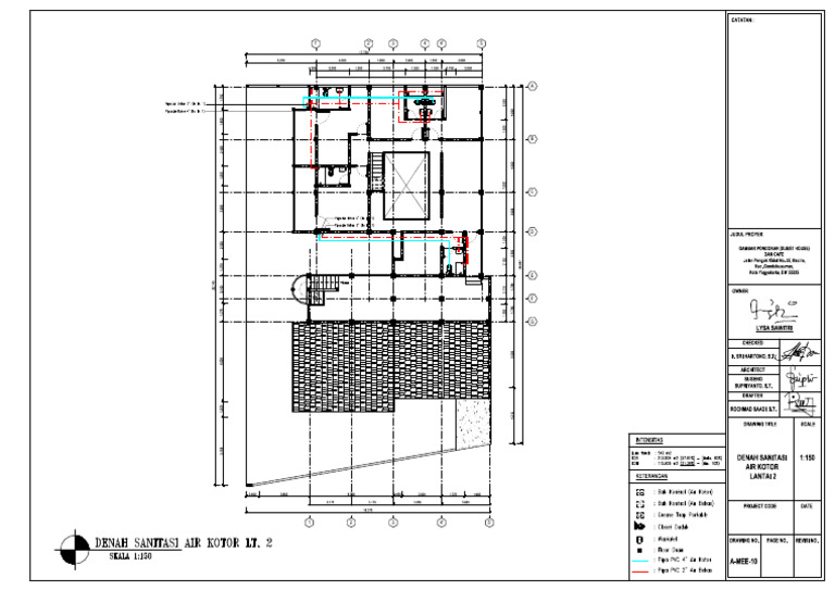 Denah Air kotor lt 2 | PDF