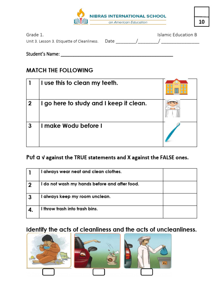 Islamic Etiquette of Cleanliness | PDF