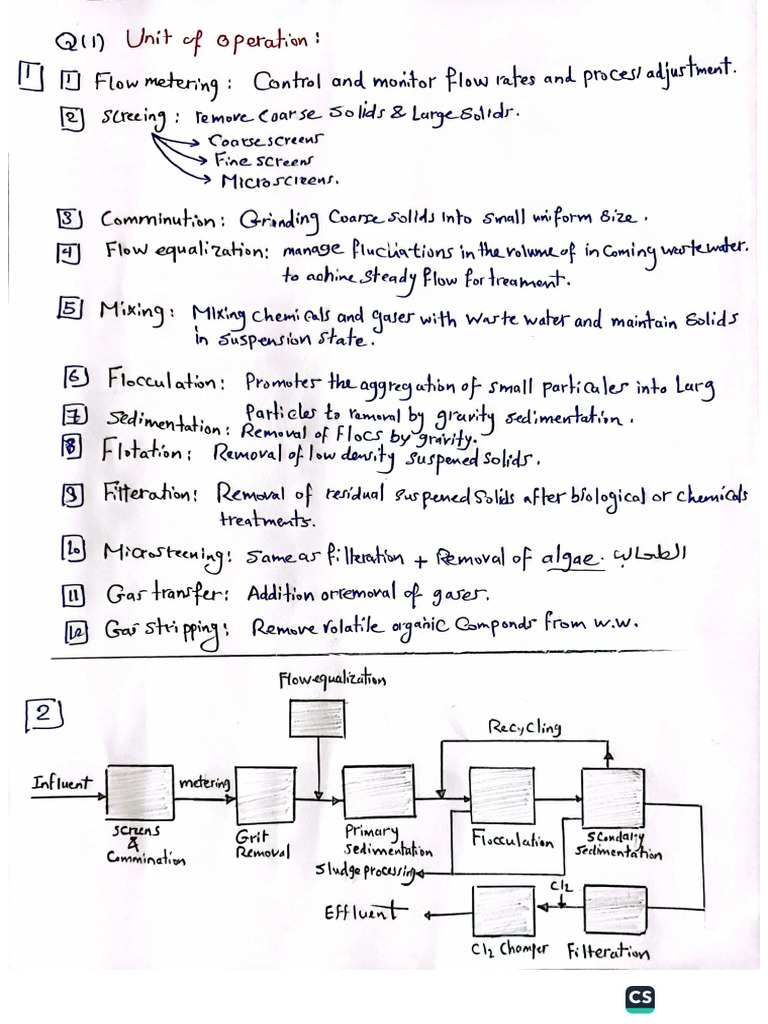 Unit Operation 2024 - Sol. Exam | PDF