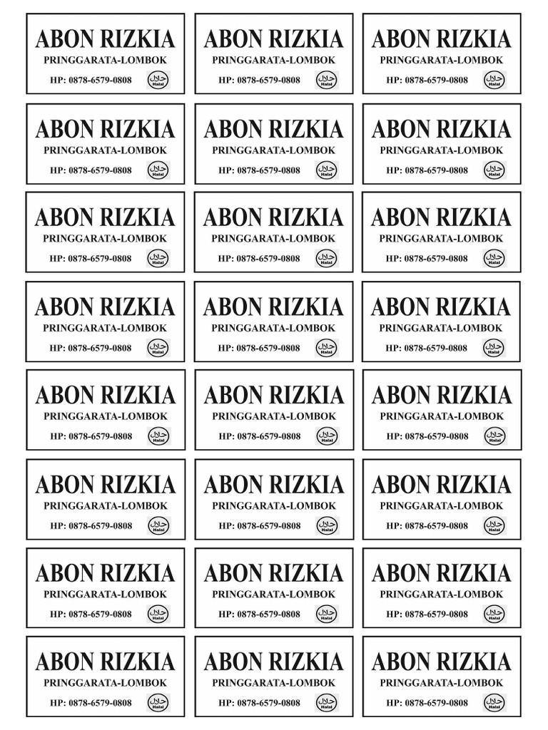 Abon | PDF