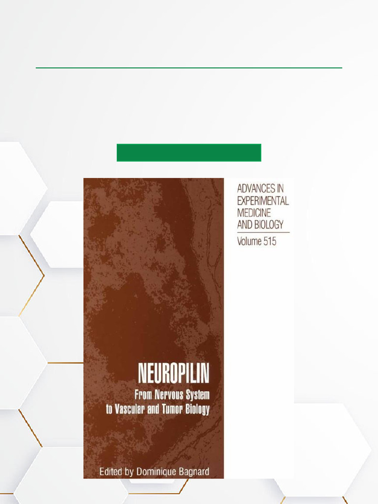 Neuropilin From Nervous System to Vascular and Tumor Biology, 1st Edition Optimized DOCX ...