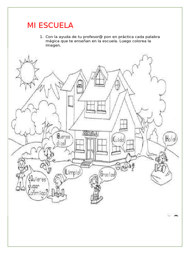 Mi Escuela | PDF