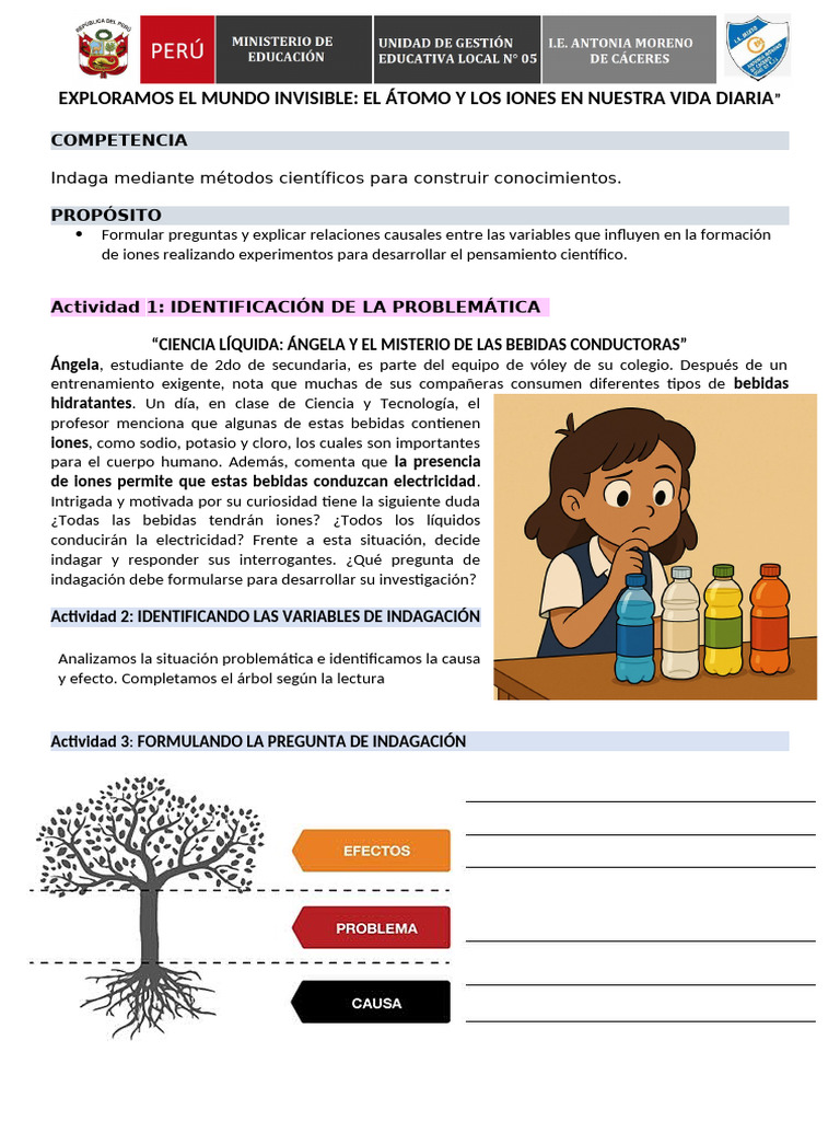 Ficha Sesion 3 | PDF | Hipótesis | Science