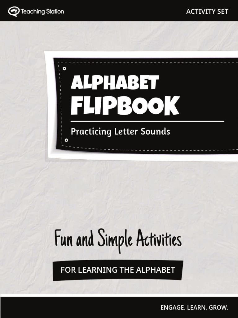MTS Alphabet Flipbook Activity Set | PDF