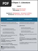 AQA GCSE English Lit Paper 1 Guide | PDF | A Christmas Carol | Macbeth