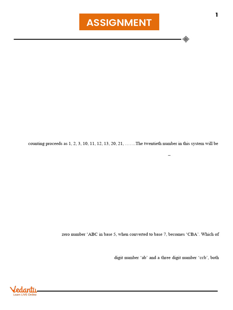 Level 7 Assignment 10 Final (Base) | PDF | Numbers | Integer