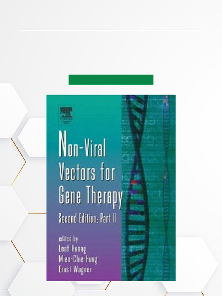 Nonviral Vectors for Gene Therapy, Part 2 2nd Edition Complete Digital ...