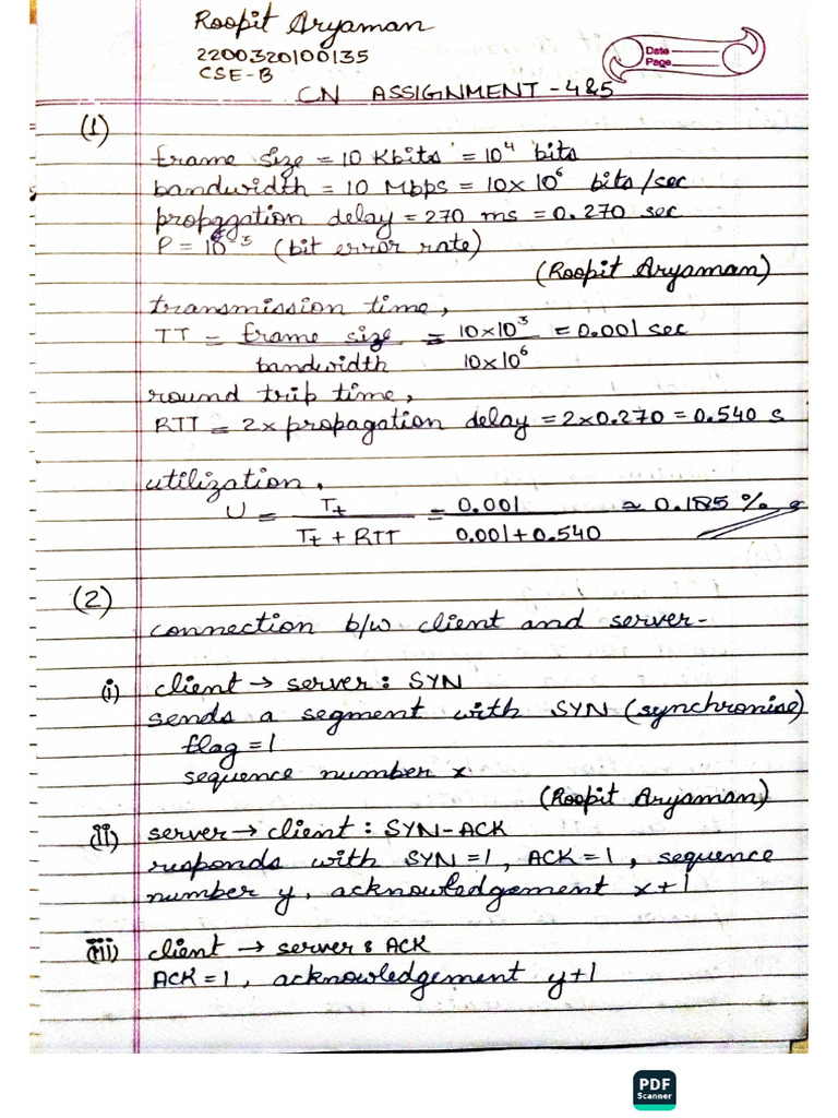 CN Assignment 4 5 | PDF