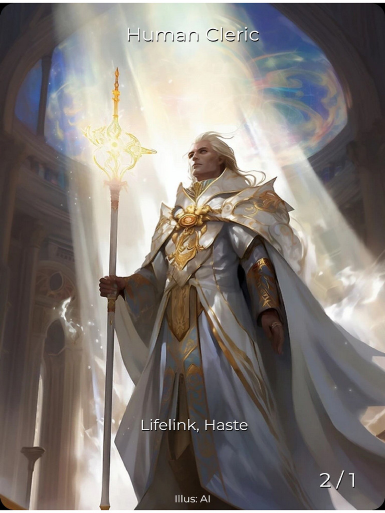 Human Cleric | PDF