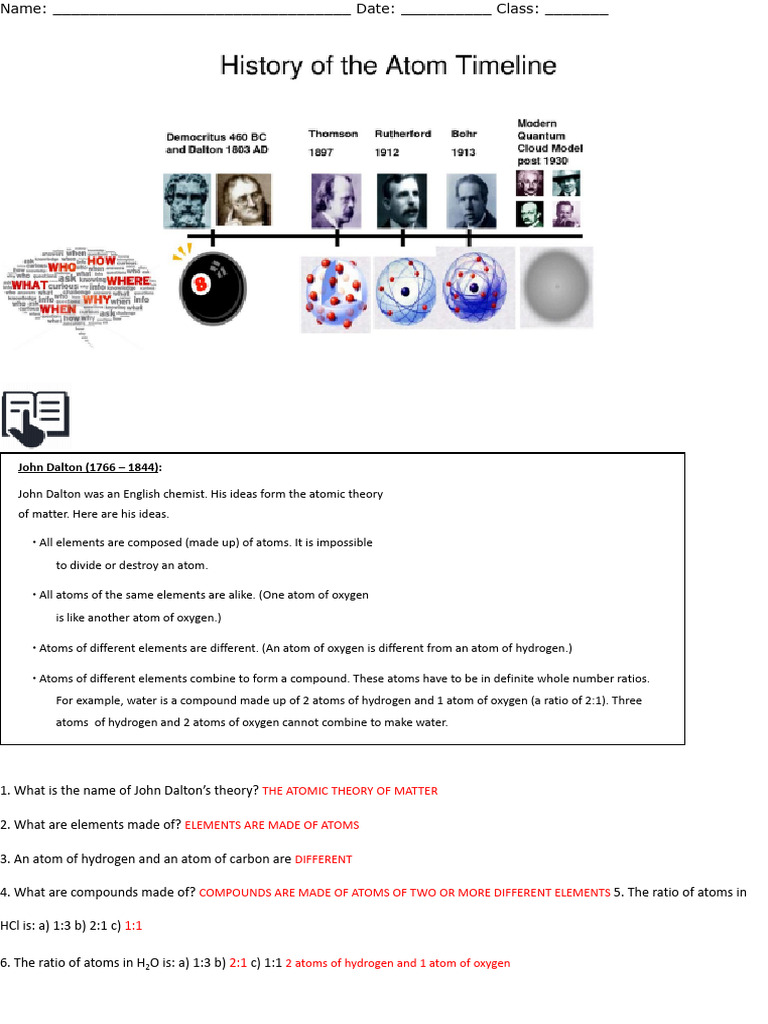 Y9 Term 2 Revision MS | PDF | Atoms | Atomic Nucleus