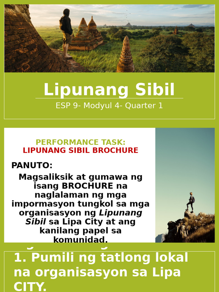 Lipunang Sibil Week 8 | PDF