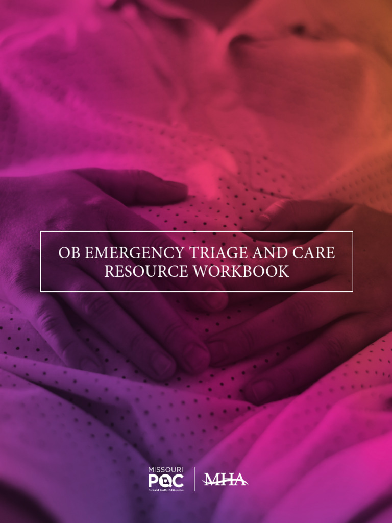 2024-OB Emergency Triage and Care Workbook 724 | PDF | Childbirth | Pregnancy