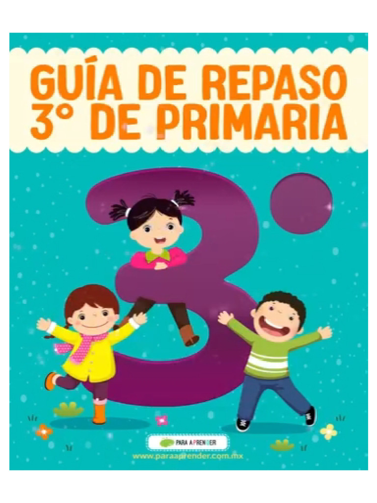 Cuadernillo Gral 3ro | PDF