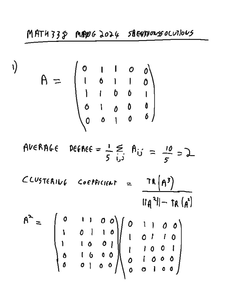 Solution To M338 Exam May 2024 | PDF