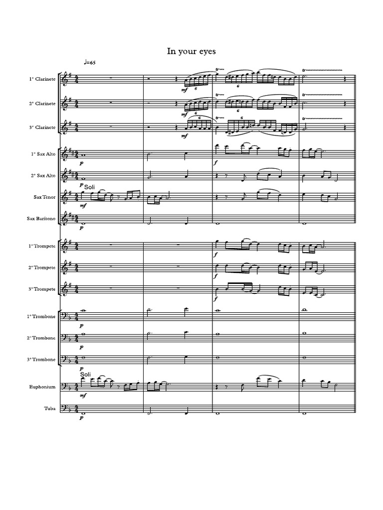 In Your Eyes - Grade | PDF