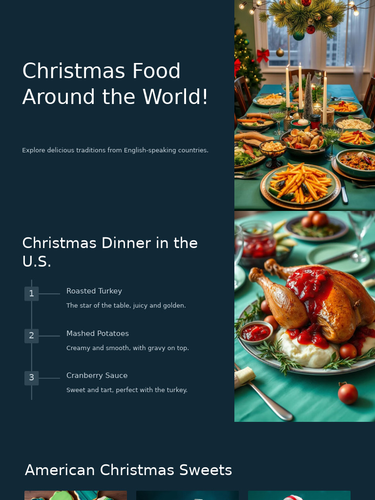 Christmas Food Around The World | PDF