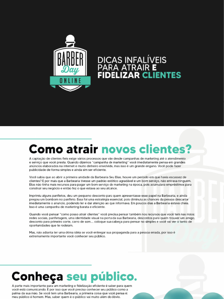 Barbearia Barber Day | PDF