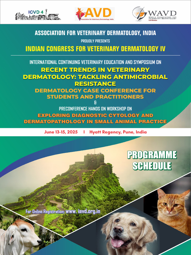 ICVD 2025: Advances in Veterinary Dermatology | PDF | Dermatology ...