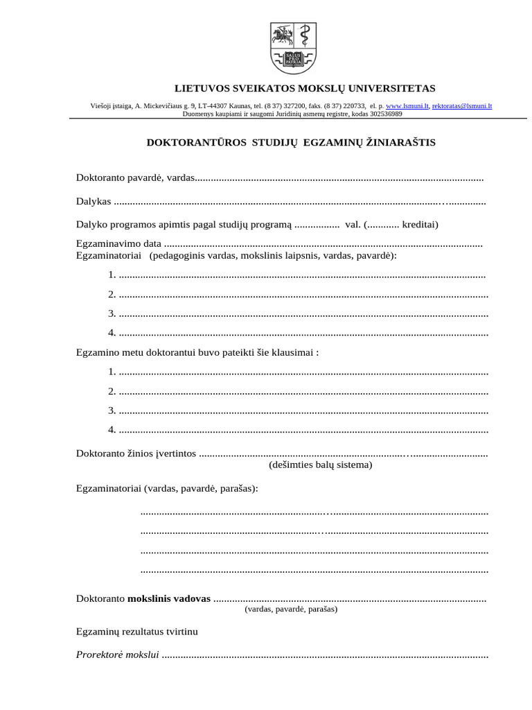 Dokt_egzamino_ziniarastis | PDF