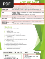 Mnemonics for Strong Acids and Bases | PDF | Acid | Analytical Chemistry