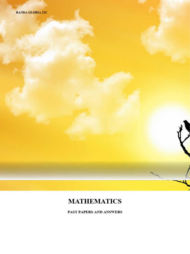 Math Pamplet | PDF | Triangle | Mathematical Physics