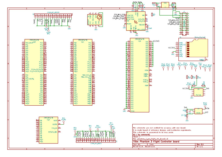 Phantom 3 Flight Controller Schematic | PDF