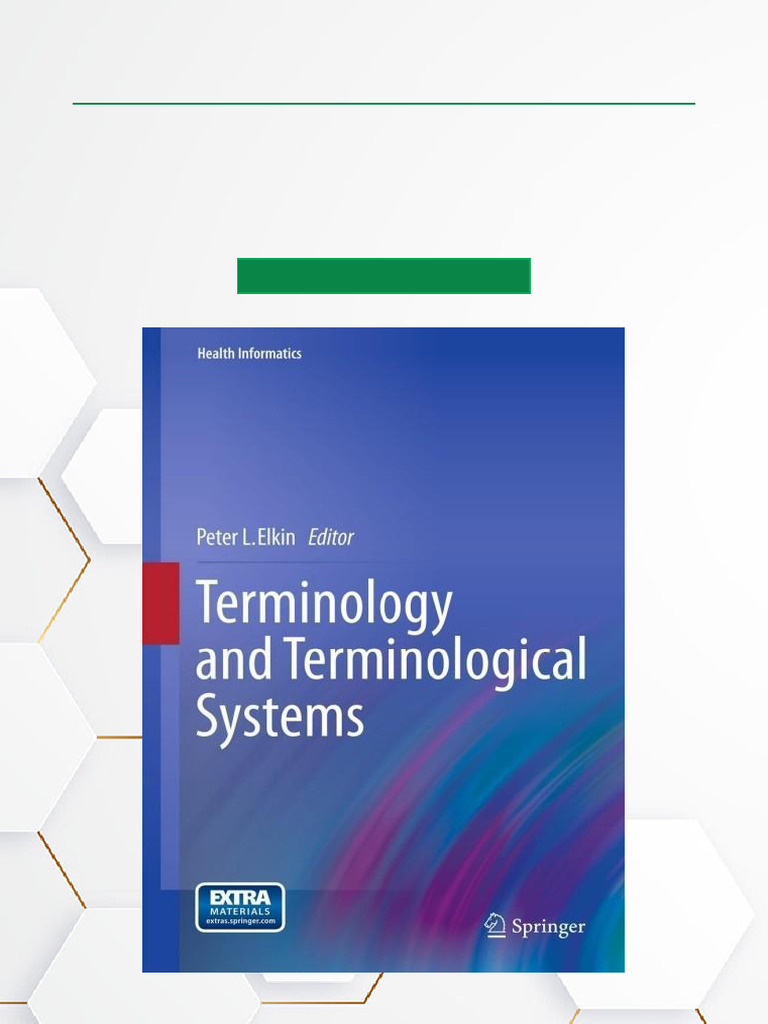 Terminology and Terminological Systems 1st Edition New Edition PDF ...
